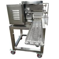 China Thermal Processing Meat Grinder Automated Hamburger Press for Large Burger Production for sale