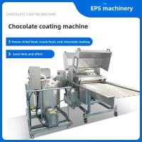 China Automatic Thermal Processing Chocolate Coating Machine for Coating Crispy Marshmallows for sale