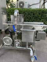 China 380V Crispy Toast Bread Chocolate Coating Machine with Single and Double Sides Drizzle for sale