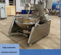 China 1200*900*900 Food Grade Jacket Cooking Pot With Timing Device and Agitator Mixer for Meat for sale