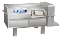 China Meat Cutting Machine with Full Automatic Meat Trimming and Stainless Steel Blades for sale