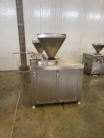 China 60L High Speed Automatic Double Twin Shaft Meat Paddle Mixer for Burger Patty Sausage for sale