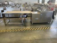 China 60L High Speed Automatic Double Twin Shaft Meat Paddle Mixer for Burger Patty Sausage for sale