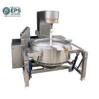 China 1200*900*900 Sanitray Stainless Steel Gas Heating Agitated Jacketed Kettle Cooking Pot for sale