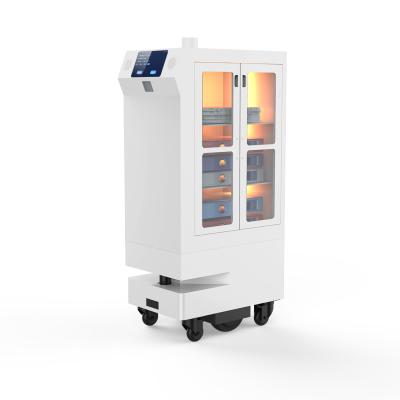 China Other Super Loading Capacity AGV Touched Delivery Robot Car With Auto Navigation for sale