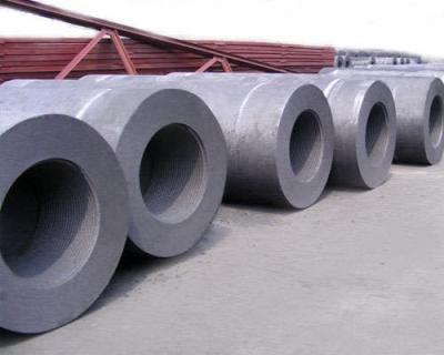 China oxidation resistance Nominal Diameter 84 mm 12 mm graphite electrodes in resistance furnace for sale