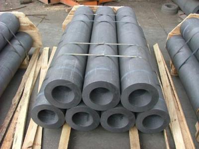 China oxidation resistance Nominal Diameter 84 mm 12 mm graphite electrodes in resistance furnace for sale