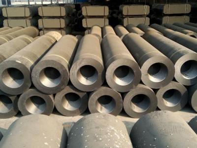 China oxidation resistance Nominal Diameter 84 mm 12 mm graphite electrodes in resistance furnace for sale
