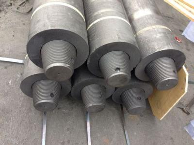 China excellent electric conductivity 1.55g cm3 graphite electrode scrap for furnace top for sale