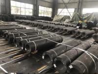 China 300mm-900mm UHP Graphite Electrode with 4.8-6.3 μΩ·m Resistance for Industrial Arc Furnace Melting for sale