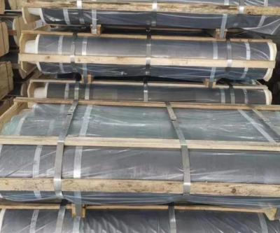 China 500mm 550mm 600mm 650 mm 700mm UHP Grade Carbon Graphite Electrodes for Arc Furnace for sale