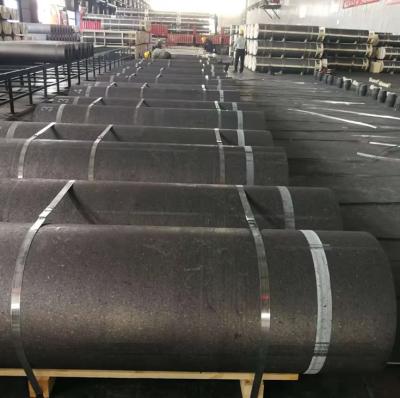China Uhp 200-800mm Graphite Electrode Electric Arc Furnace Carbon Graphite Electrodes for Steel Casting for sale