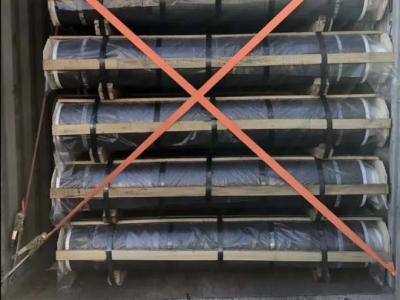 China High Power Graphite Electrodes For Arc Furnaces Of Steel Making for sale