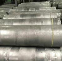 China Ultra High Power Graphite Electrodes Made from Needle Coke and Petroleum Coke for Steel Production and Alloy Metal Smelting for sale