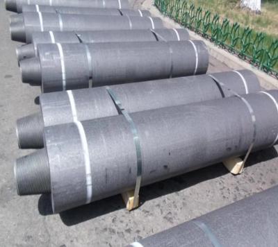 China Graphite Electrodes for Steel Arc Furnace Needle Coke and Petroleum Coke Ultra High Power Electrodes for Alloy Metal Smelting Industry for sale