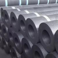 China Carbon Electric Arc Furnace 600mm Graphite Electrode UHP 600 with Nipples for Steel Making for sale
