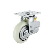 China Industrial Heavy Duty Shock Absorbing Casters 4 Inch 250kg Swivel PU Polyurethane Spring Castor Wheels for sale