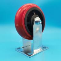China PP Industrial Wheel Caster 8 Inch Lockable Swivel Rigid 240mm Height 6202 Bearing for sale