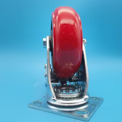 China PP Industrial Wheel Caster 8 Inch Lockable Swivel Rigid 240mm Height 6202 Bearing for sale