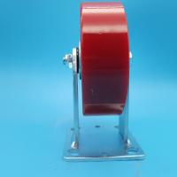 China Heavy Duty 4 Inch PU Swivel Caster with Brake 6202 Bearing 143mm Height for Furniture and Industrial Use for sale