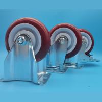 China Chemical Resistant PP Polypropylene Caster Wheels 2.5 Inch Lockable Swivel Rigid for Lab Equipment for sale