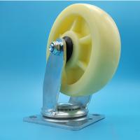 China Industrial PP Polypropylene Heat Resistant Caster Wheels 4 to 8 Inch Single Wheel Castors for Logistics Storage for sale
