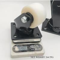 China Heavy Duty Nylon Wheel Caster 80mm 1000kg Load Capacity Lockable Brake Industrial Equipment for sale
