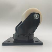 China Heavy Duty Nylon Wheel Caster 80mm 1000kg Load Rigid Fixed Industrial Equipment Non Marking Wheels for sale