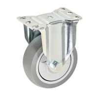 China Heavy Duty Industrial Caster 50mm to 200mm TPR Wheel PP Core 85 Shore A for sale