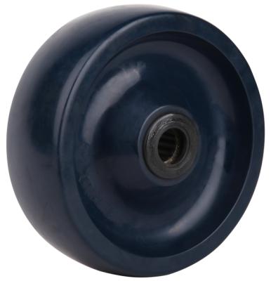 China High Strength Polyurethane Solid PU Wheel 65 Shore D 140-450kg Load for Heavy Duty Industrial Casters for sale