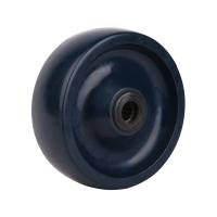 China High Strength Polyurethane Solid PU Wheel 65 Shore D 140-450kg Load for Heavy Duty Industrial Casters for sale