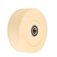China MC Nylon Heavy Duty Caster Wheel 4 Inch 800kg Load Capacity Oil Grease Resistant for sale