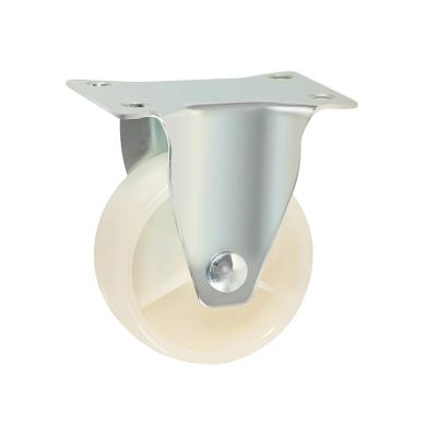 China Stainless Steel PA Nylon Industrial Caster Wheel 4 Inch 220kg Load Capacity for sale