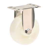 China Stainless Steel PA Nylon Industrial Caster Wheel 4 Inch 220kg Load Capacity for sale