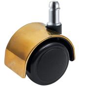 China Lockable Swivel Plastic Caster Wheels 40mm 50mm with Ball Bearing for Furniture Office Chairs for sale