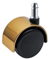 China Lockable Swivel Plastic Caster Wheels 40mm 50mm with Ball Bearing for Furniture Office Chairs for sale