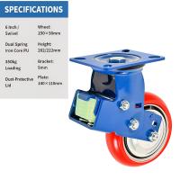 China Heavy duty swivel caster  6