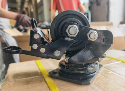 China 3 inch Industrial Caster Nylon  Wheels Heavy Duty  Low center of gravity caster  400kg​ low-clearance machinery for sale