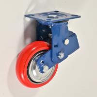 China Heavy duty Industrial Wheel Casters 5 inch 350kg load capacity laser cutters woodworking machines for sale