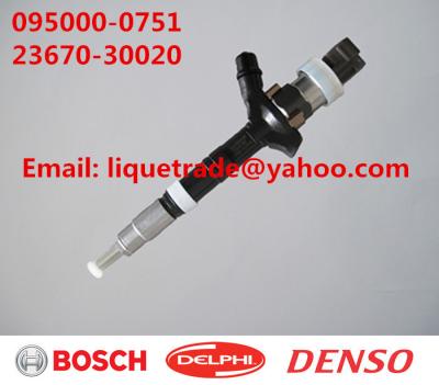 China DENSO Common Rail Injector 095000-0750 095000-0751 for Toyota 23670-30020 23670-39025 for sale