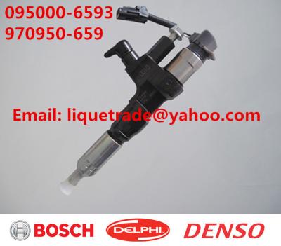 China DENSO Genuine Fuel Injector 095000-6593 HINO J08E 23670-E0010 160MPa for sale