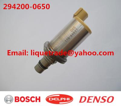 China DENSO Genuine Fuel Pressure Regulator SCV 294200-0650 12V Diesel Injection for sale