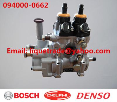 China DENSO Original Fuel Pump 094000-0662 for HOWO R61540080101 24V for sale