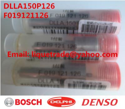 China BOSCH Genuine Fuel Injector Nozzle DLLA150P126 F019121126 150 Degree Spray Angle for sale
