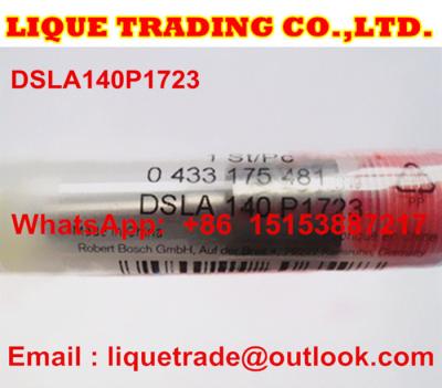 China Common Rail Fuel Nozzle DSLA140P1723 0433175481 for Injector 0445120123 4937065 for sale