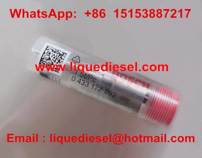 China BOSCH Fuel Nozzle 0433172092 DLLA140P1790 140 Degree Injection Angle for sale