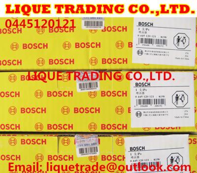 China BOSCH 0445120121 Common Rail Injector 4940640 for Cummins ISLE Engine for sale
