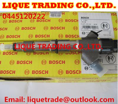 China BOSCH 0 445 120 222 Common Rail Injector 0445120222 for Weichai 612600080618 for sale