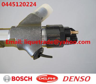 China BOSCH Common Rail Injector 0445120224 0445120170 for WEICHAI WP10 612600080618 for sale