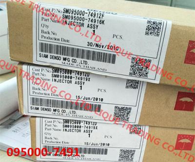 China DENSO common rail injector 095000-7491 / 095000-7490 for sale